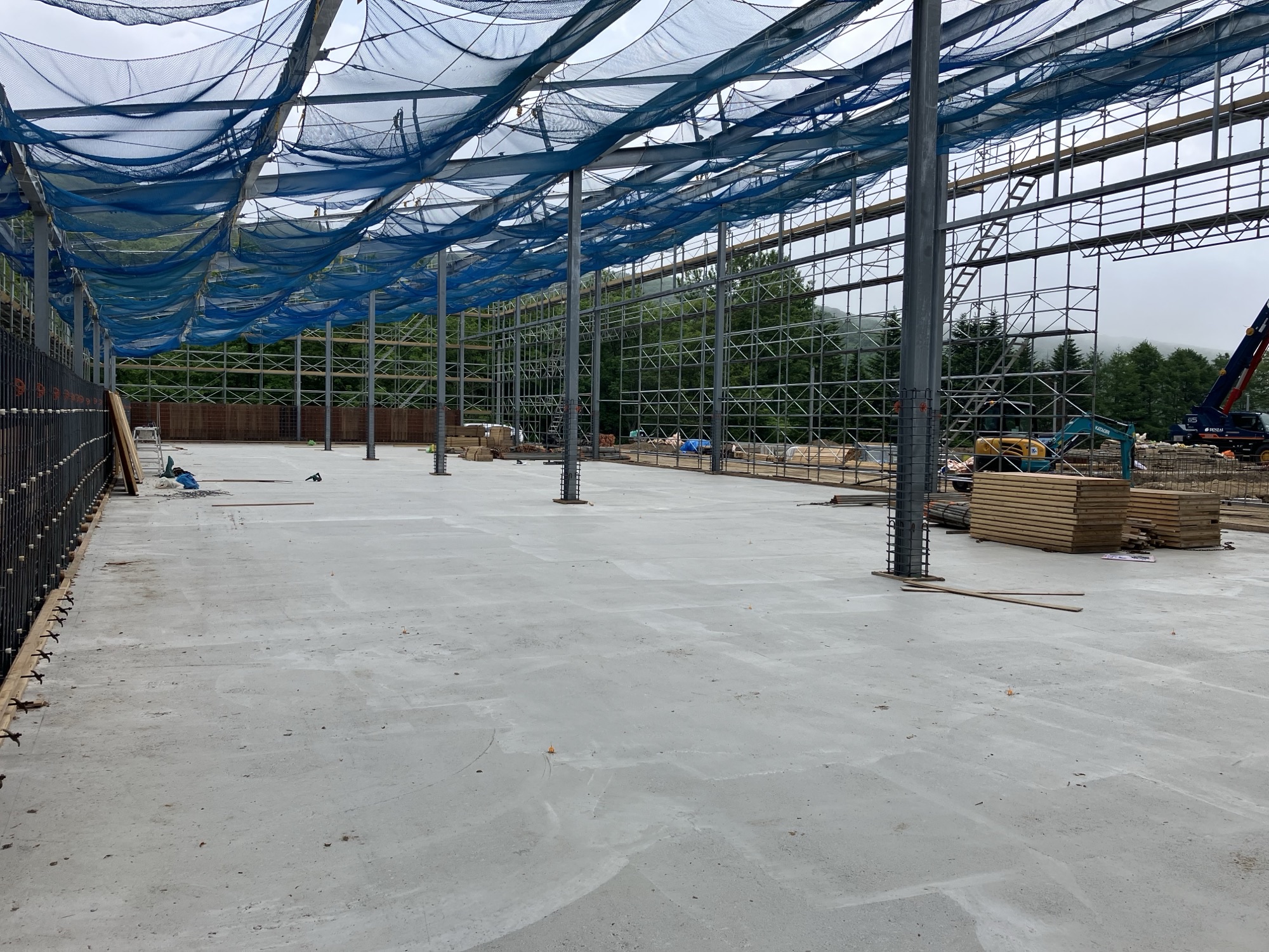 北海道 牛舎の土間にバルチップ | BarChip Inc. （バルチップ株式会社）